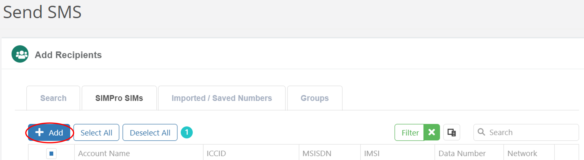 Sending SMS in SIMPro – Wireless Logic Help Centre