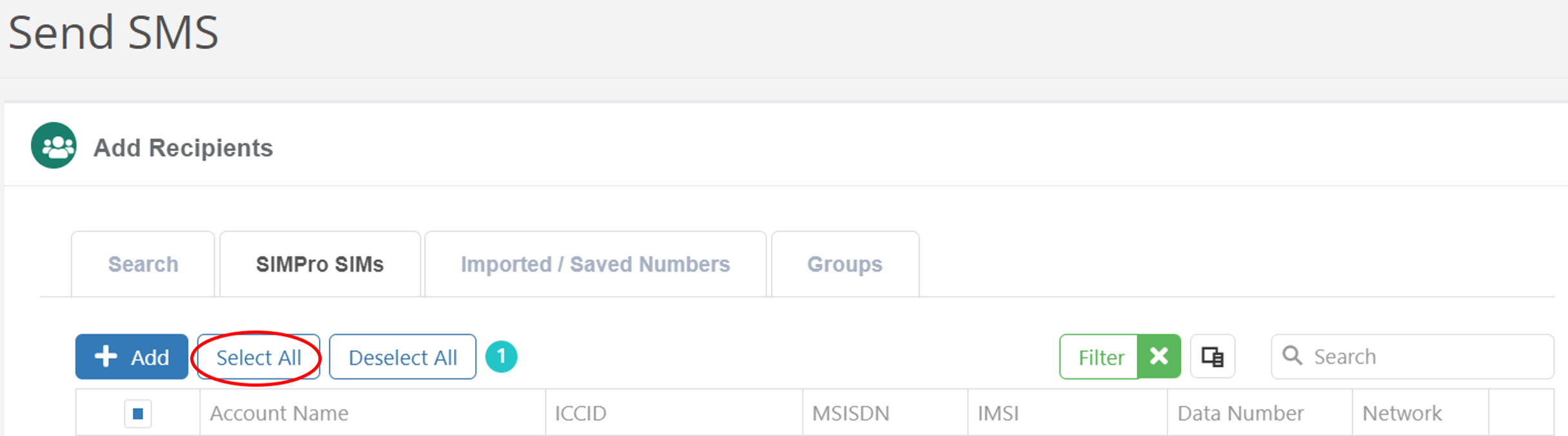 Sending SMS in SIMPro – Wireless Logic Help Centre