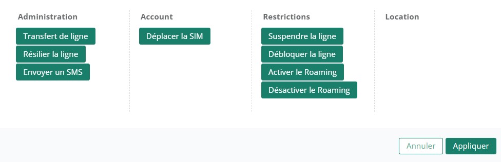 Quelles actions SIM puis-je gérer sur SIMPro ? – Centre d'aide de Wireless Logic