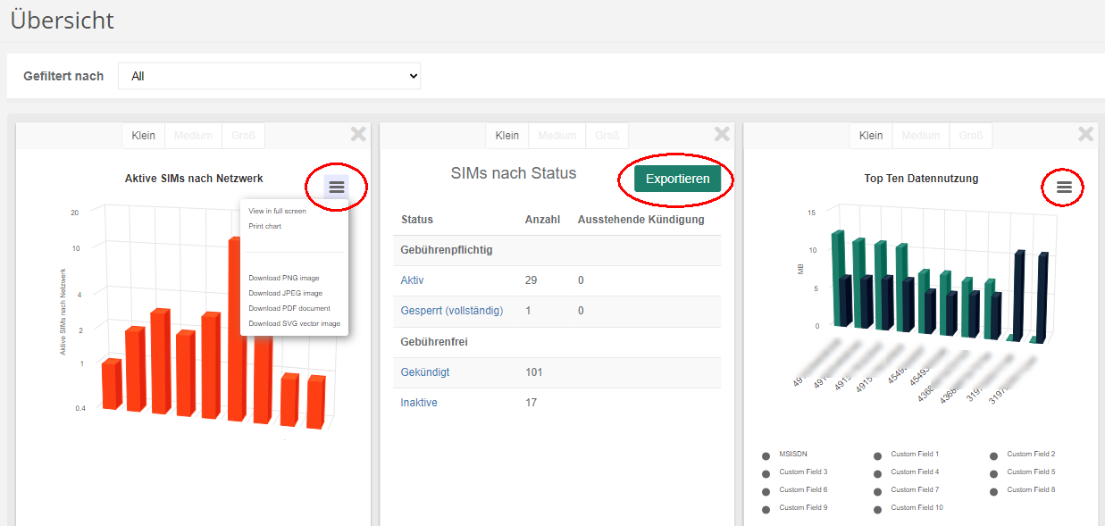 SIMPro Übersichten Einrichten – Wireless Logic Help Centre