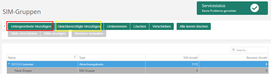 SIM-Gruppen erstellen – Wireless Logic Help Centre